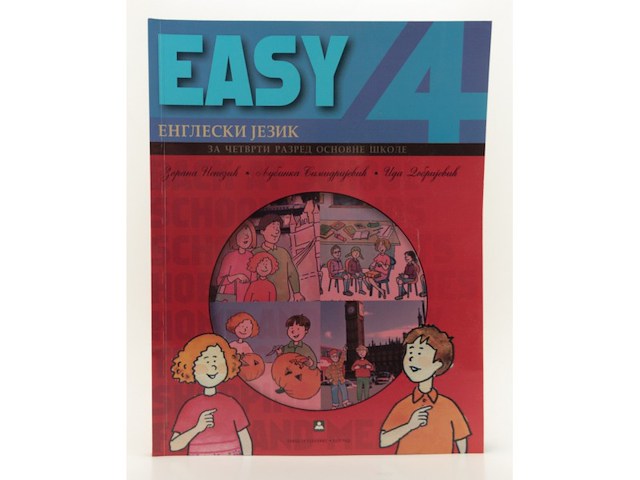 Easy 4 Engleski jezik Udžbenik + CD, Zorana Nenezić