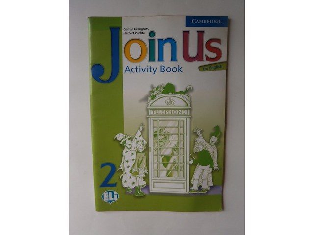 Join Us for English Level 2 Activity Book