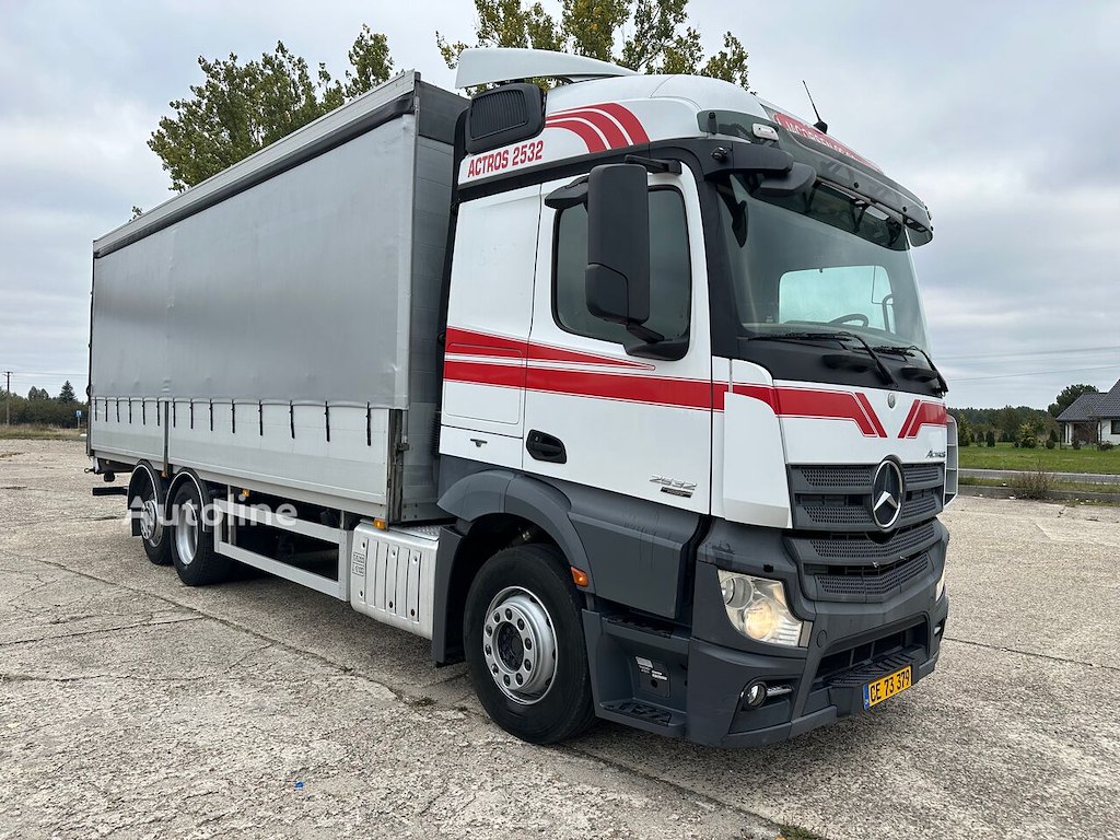 Mercedes-Benz ACTROS 2532 kamion sa klizna zavesa cerada
