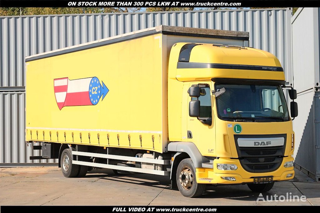 DAF LF 250, EURO 6, 16 TONS, 15 PALLETS,PONY FANTASY kamion s ceradom