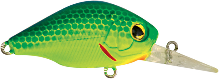 Rapture BB Crank 05 DR Chartreuse Blue Back