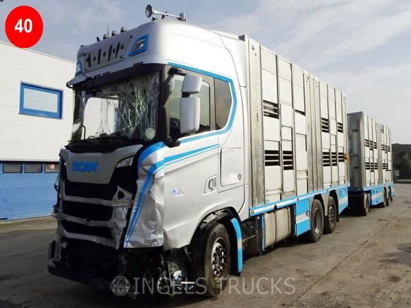 Scania S650 HIGHLINE kamion za prevoz konja