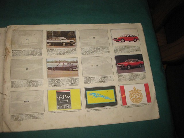 Automobili i motocikli 1982. sličica broj 100-B