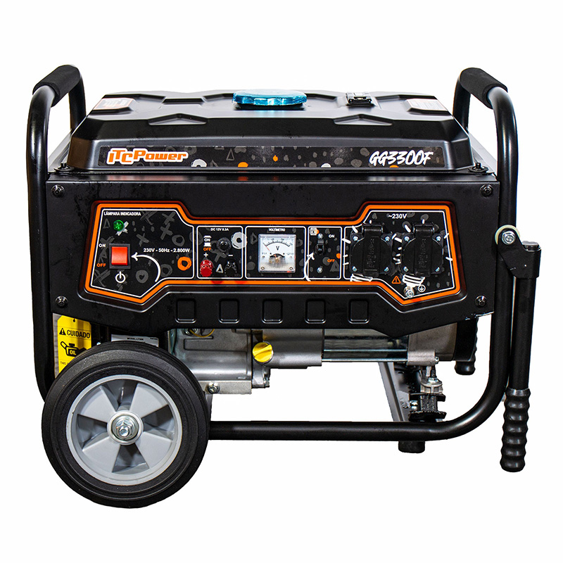ITCPower benzinski agregat GG3300F, 3kW, 230V, rucni start, AVR