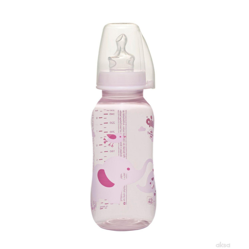 Nip flašica Trendy 0-6m devojčica 250ml