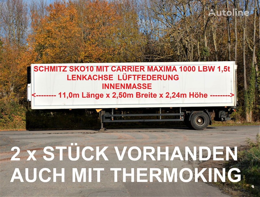Schmitz Cargobull SKO10 poluprikolica hladnjača