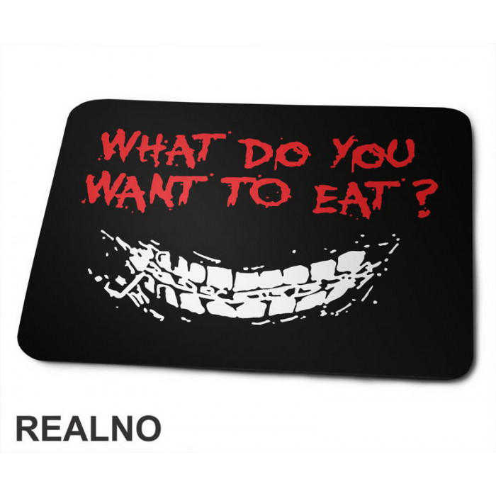 WHAT DO YOU WANT TO EAT - TOKYO GHOUL - PODLOGA ZA MIŠ