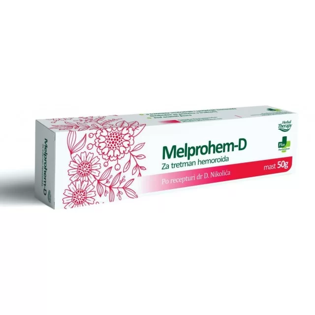 MELPROHEM-D melem hemoroidi 50g