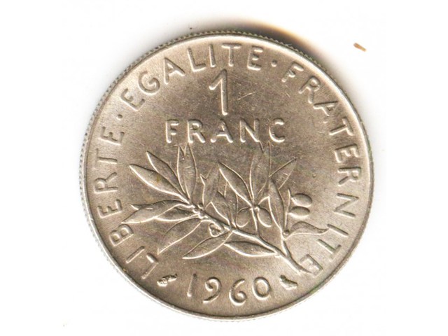 Francuska 1 franc 1960