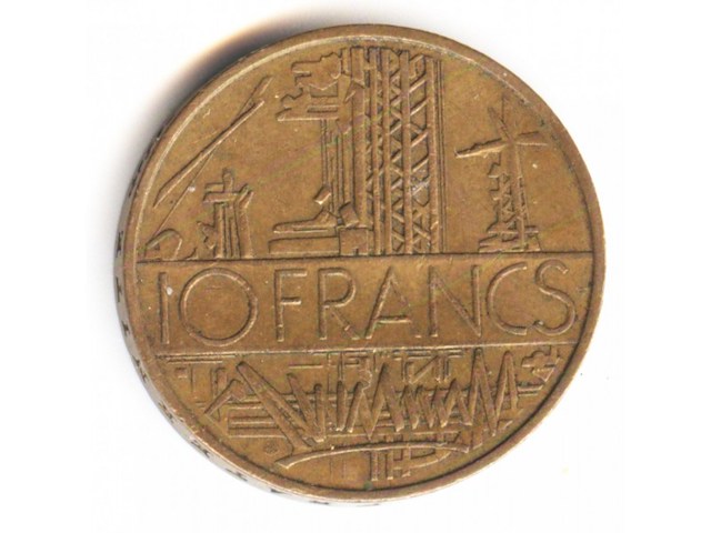 Francuska 10 francs 1979