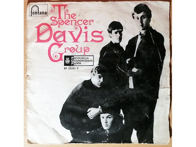EP SPENCER DAVIS GROUP - Please Do Something (1967) G+