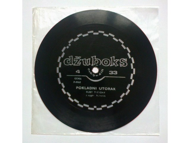 THE ROLLING STONES - Pokladni Utorak (flexi) licenca