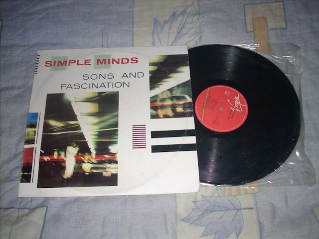 Simple Minds ‎– Sons And Fascination LP Jugoton 1982.