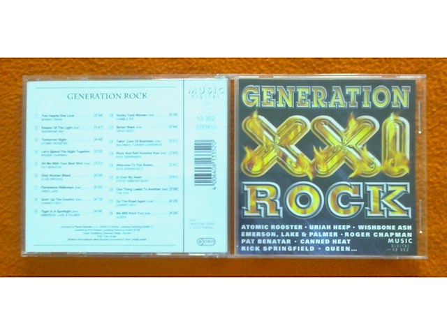 VA - Generation XXI Rock CD3 (CD) Made in Germany