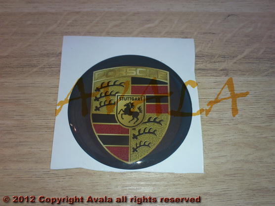 Stiker okrugli 60mm "Porsche" *10902463*