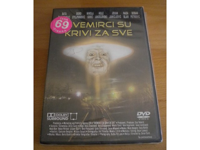 DVD `Svemirci su krivi za sve` (u celofanu)