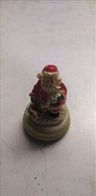 Deda Mraz od gume vis.4 cm.,ocuvan