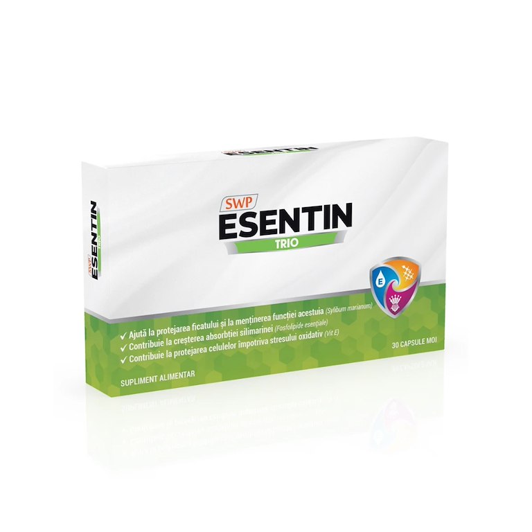 ESENTIN TRIO 30 Gel Kapsula sa Silimarinom