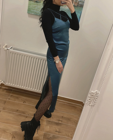 Satenska haljina