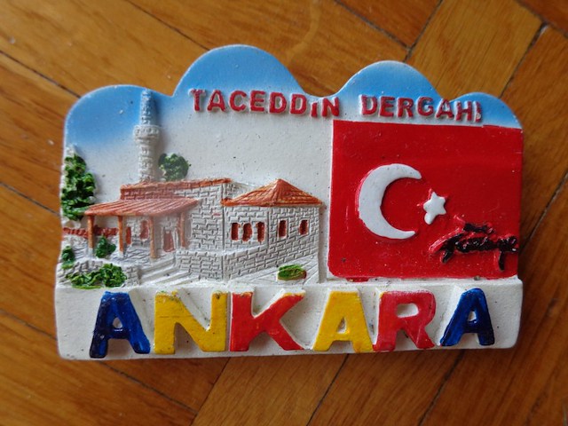 ANKARA Turska Taceddin Dergahı, magnet za frizider