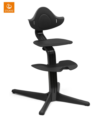 Stokke Nomi multifunkcionalna drvena stolica (hranilica) za decu Black&Black