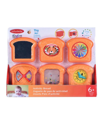 Infunbebe igračka za bebe Activity Bread 6m+ - PL666