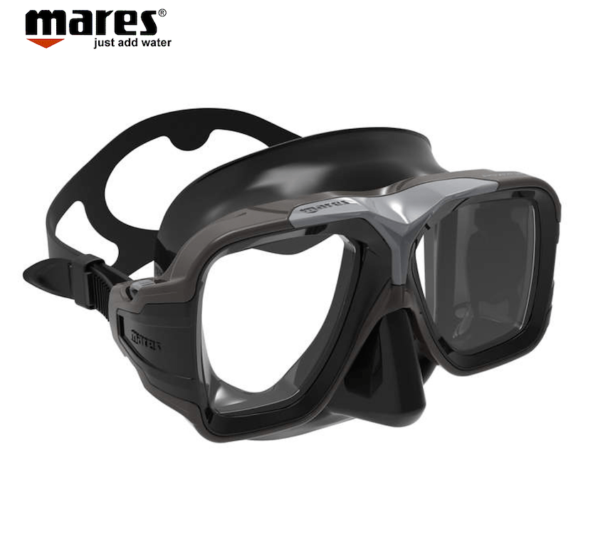 Ronilačka maska Mares ROVER HD sivo crna