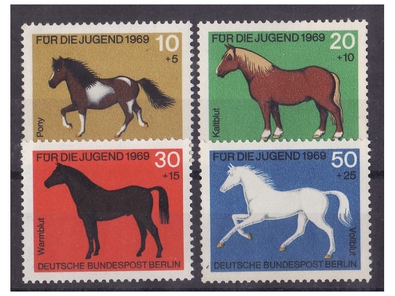 Nemačka - Berlin - konji 1969.