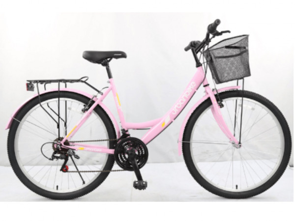 UrbanBike Gradski Bicikl Aurora 27.5'' belo-roze (1133630)