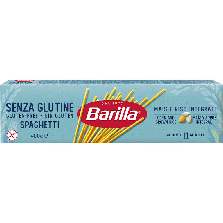 Barilla spaghetti bez glutena n.5 400g barilla