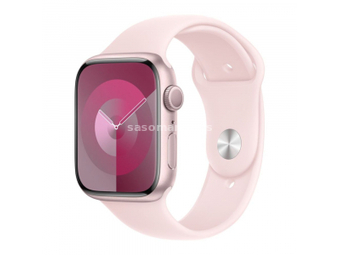 Apple Watch S9 GPS (MR9H3SE/A) 45mm M/L Pink with Light Pink Sport Band pametni sat