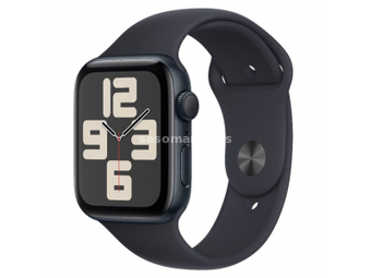 Apple Watch SE 3 GPS (MRE93SE/A) 44mm M/L Midnight with Midnight Sport Band pametni sat