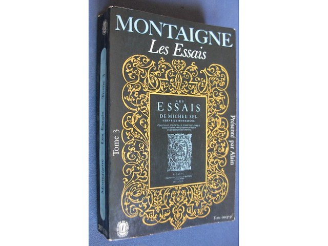 LES ESSAIS - Montaigne