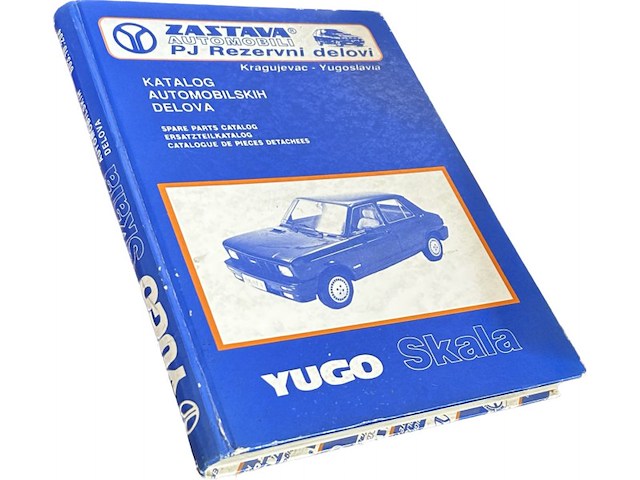 Katalog automobilskih delova Yugo skala