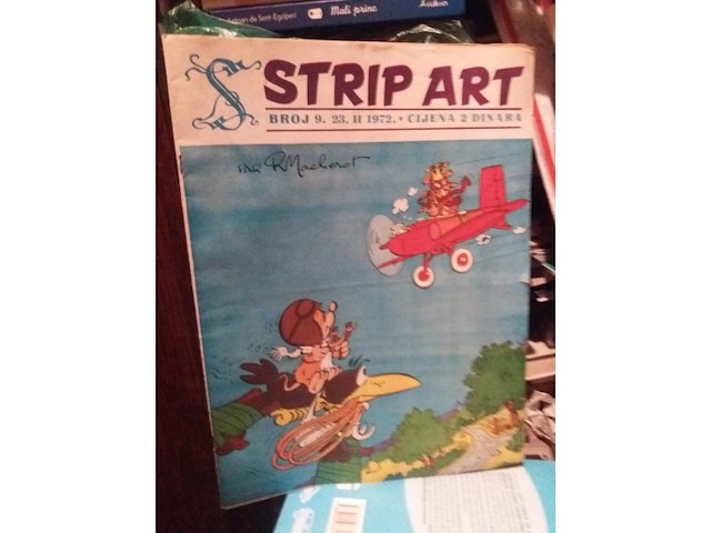 STRIP ART BROJ 9 stari Strip ART 1972g.