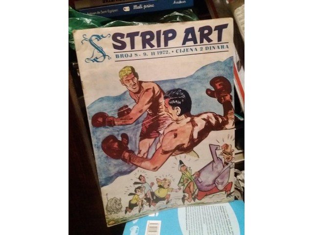 STRIP ART BROJ 8 stari Strip ART 1972g.