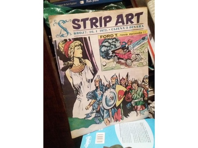 STRIP ART BROJ 7 stari Strip ART 1972g.