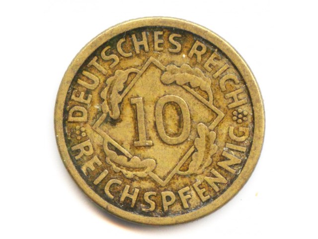 Nemacka 10 reichspfennig 1926 A