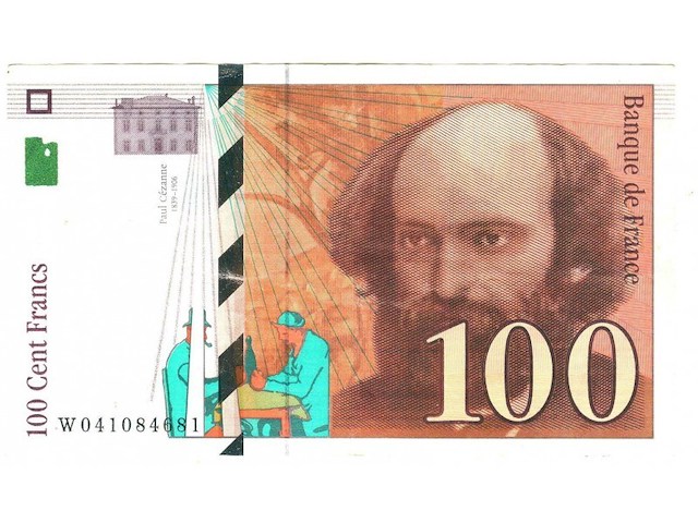 Francuska 100 francs 1998