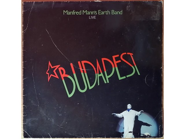 LP MANFRED MANN - Budapest - Live (1983) Germany, VG