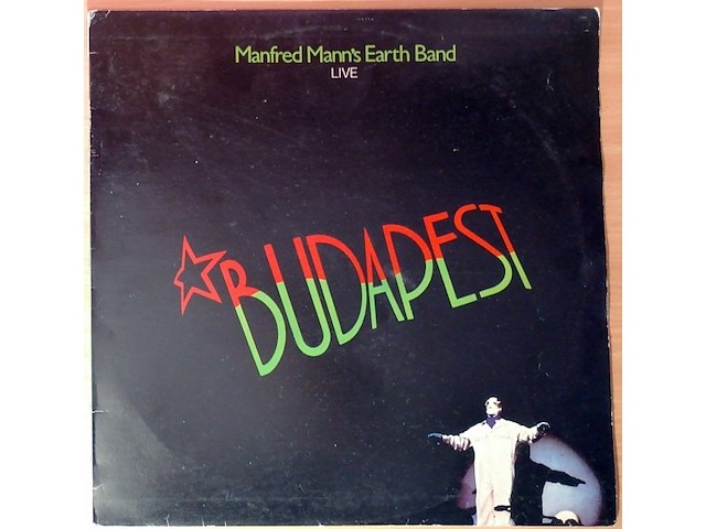LP MANFRED MANN - Budapest - Live (1984) VG/NM