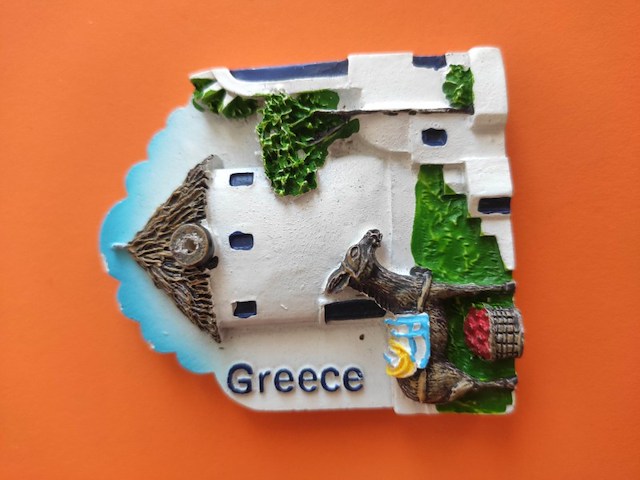 Magnet za frižider Grčka vetrenjača
