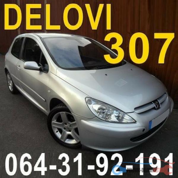 Polovni Delovi Za Peugeot 307 MOTOR 2,0 HDI 66kw Motor I Delovi Motora