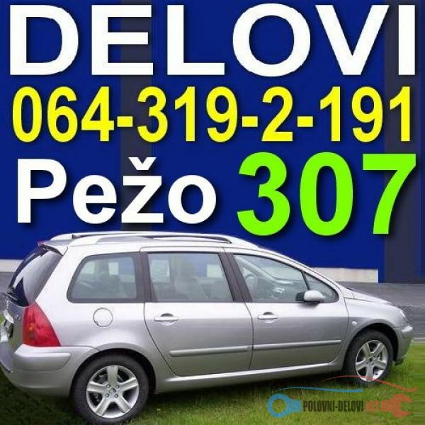 Polovni Delovi Za Peugeot 307 DISK KLEŠTA PLOČICE Kocioni Sistem