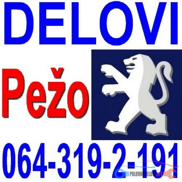 Polovni Delovi Za Peugeot 206 LETVA VOLANA SERVO PUMPA Trap I Vesanje