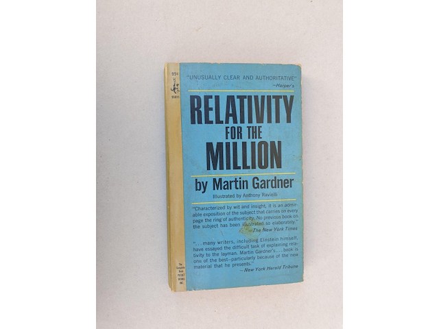 Relativity for the Millions - Martin Gardner