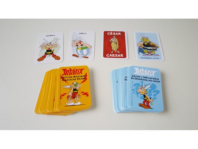 Asterix Kellogg`s karte