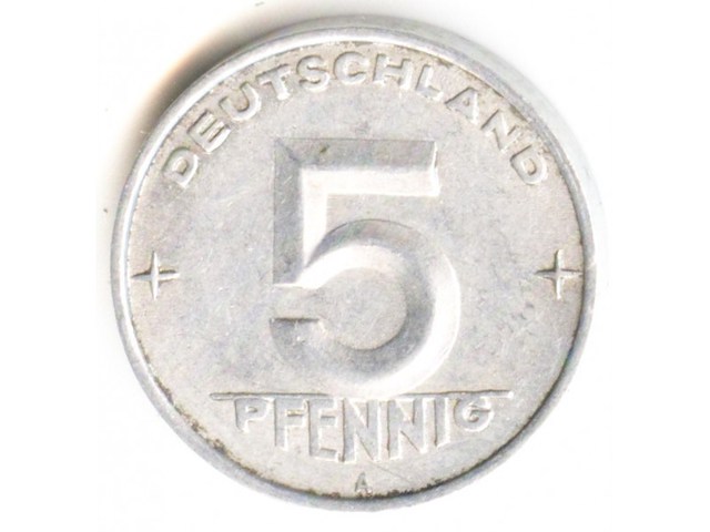 Nemacka DDR 5 pfennig 1952 A