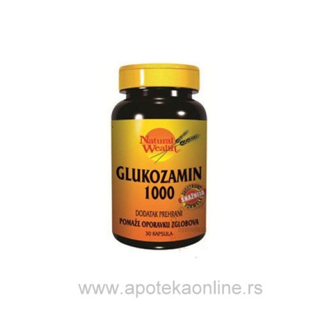 GLUKOZAMIN SULFAT KAPSULE 1000 mg A60