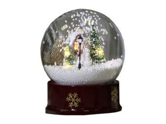 Festive, novogodišnja dekoracija, LED, snežna kugla ( 791070 )